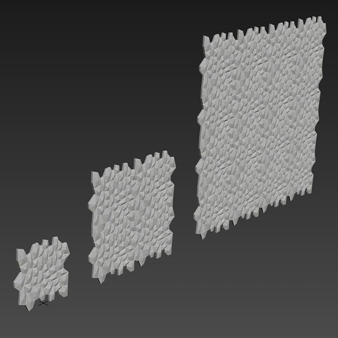 Panel Ngon N1a. - 3D Model for VRay, Corona