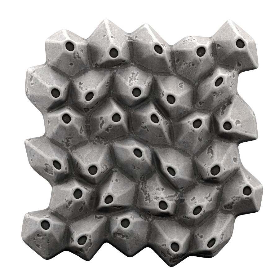 Panel Hole Coral N1 - 3D Model for VRay, Corona