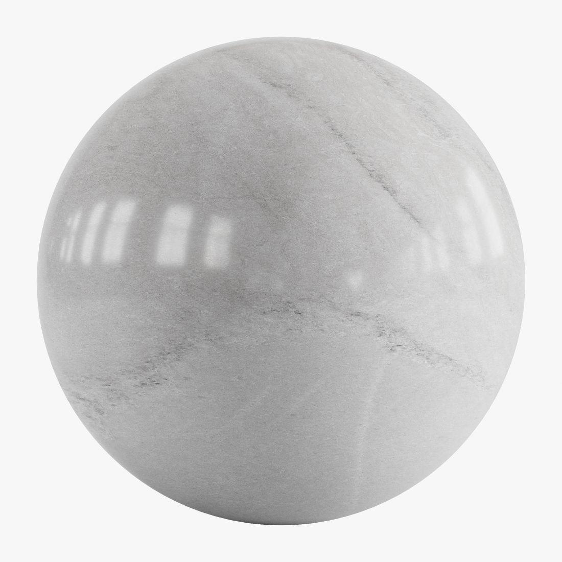 Auren Light Grey Matte - Marble - 3D Model for