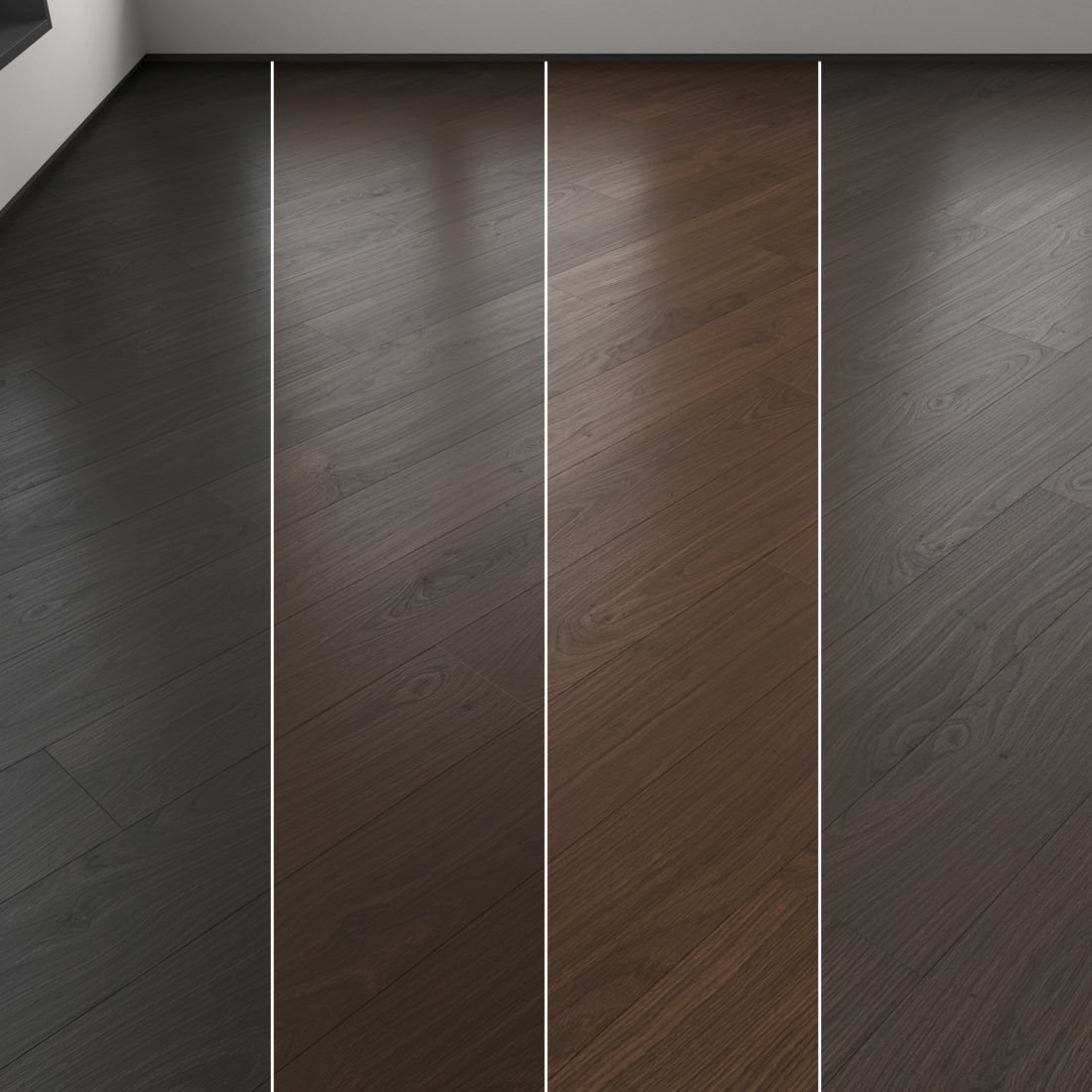 Parquet 12 Colors Setmulti4 Material for VRay, Corona | CGMood