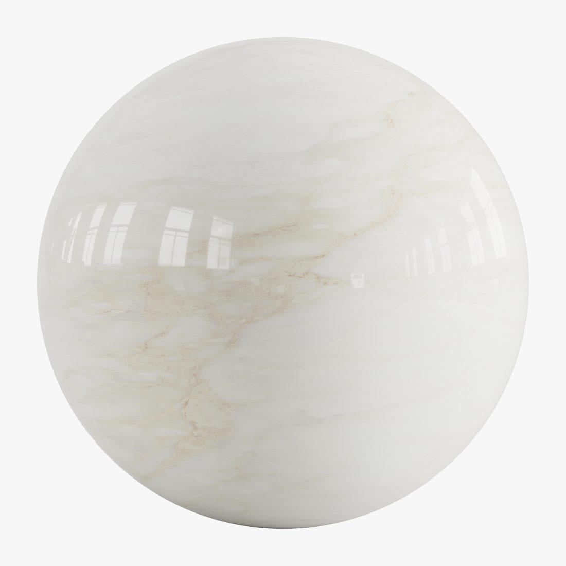 Runni Matte - Marble - 3D Model for