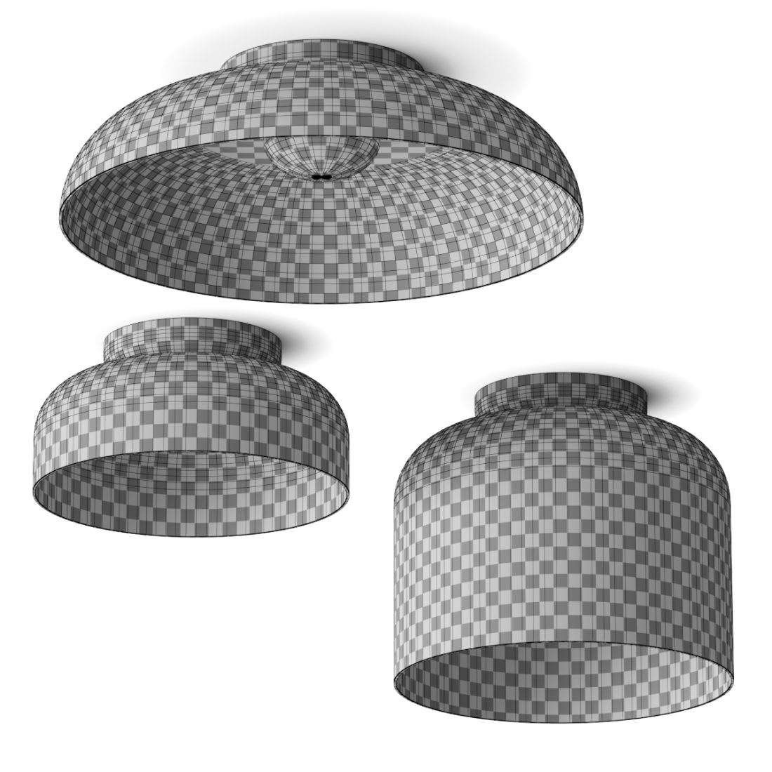 Pablo Totem Ceiling Lamps 3D Model for VRay, Corona | CGMood