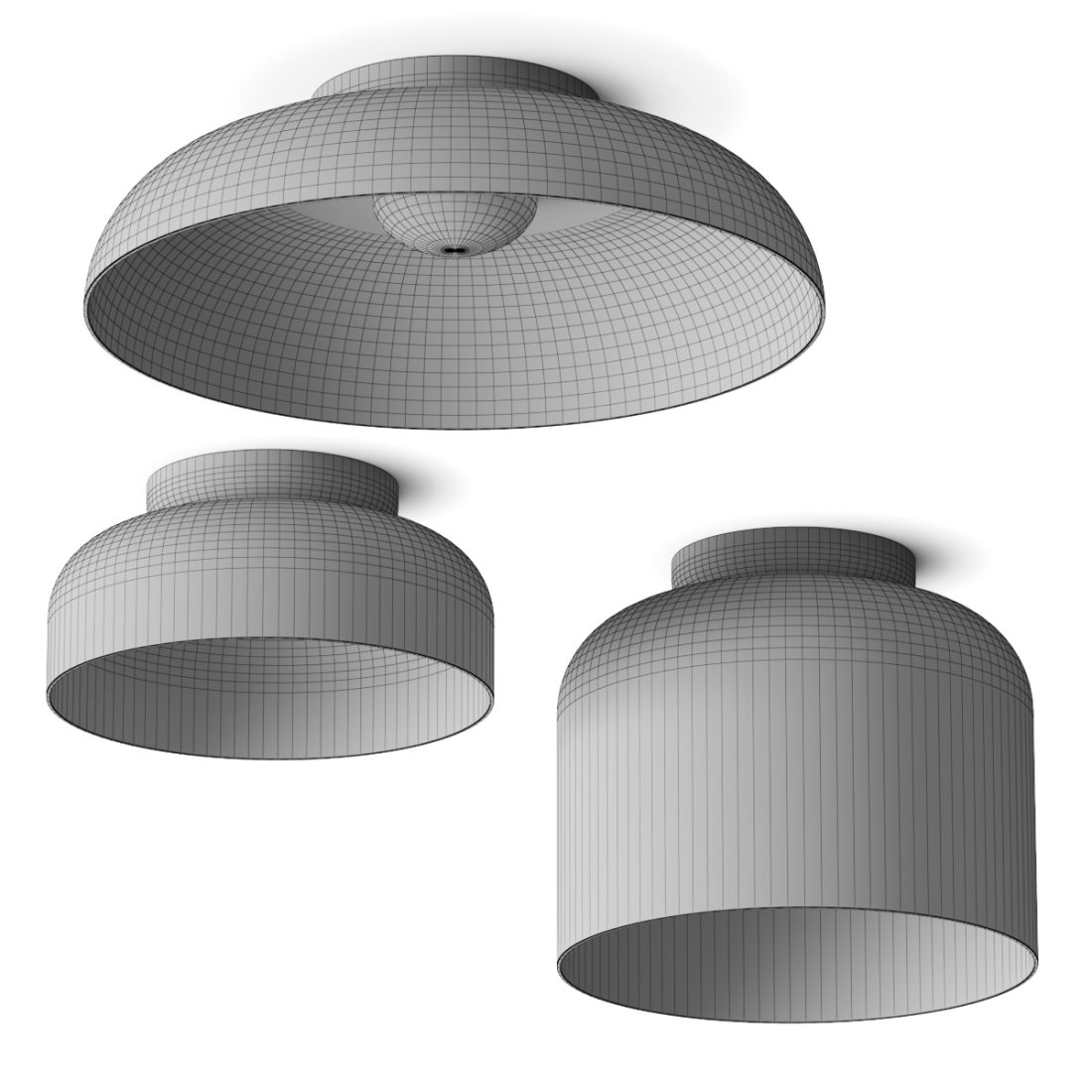 Pablo Totem Ceiling Lamps 3D Model for VRay, Corona | CGMood