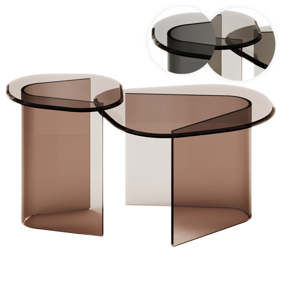 Rolf Benz Onno Coffee And Side Table - 3D Model for Corona
