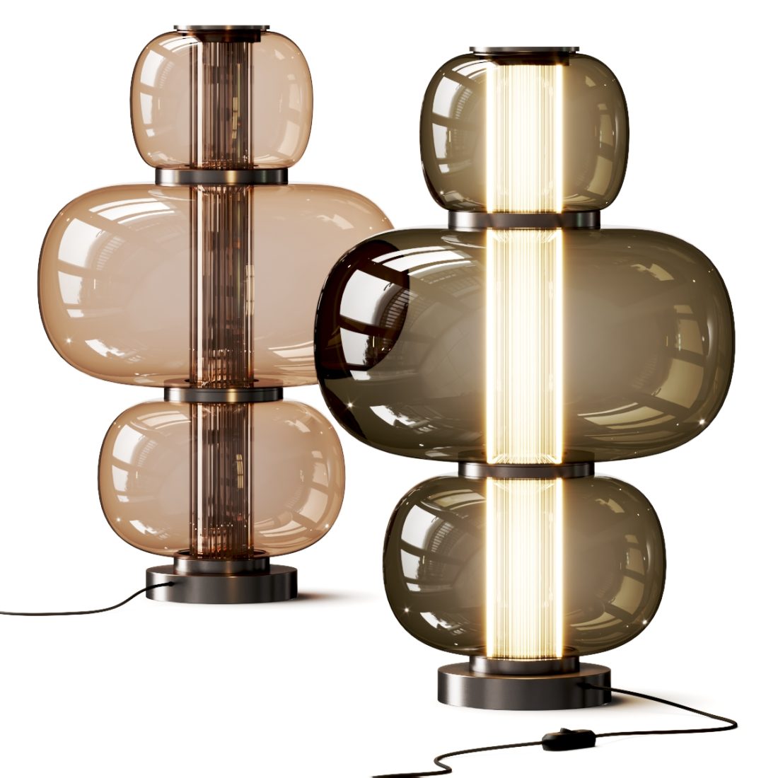 Italamp Nube Table Lamp - 3D Model for VRay, Corona