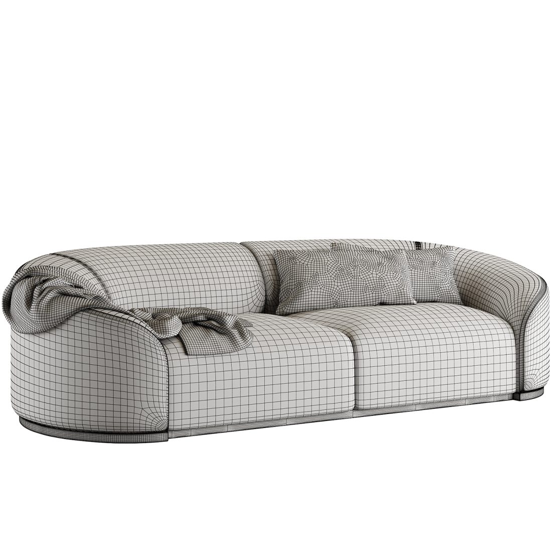 Rugiano Pierre Sofa 3D Model for Corona | CGMood