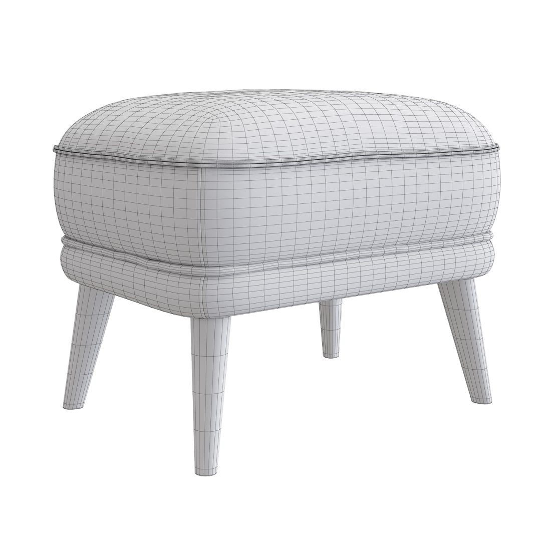 Pouf City 3D Model for VRay | CGMood