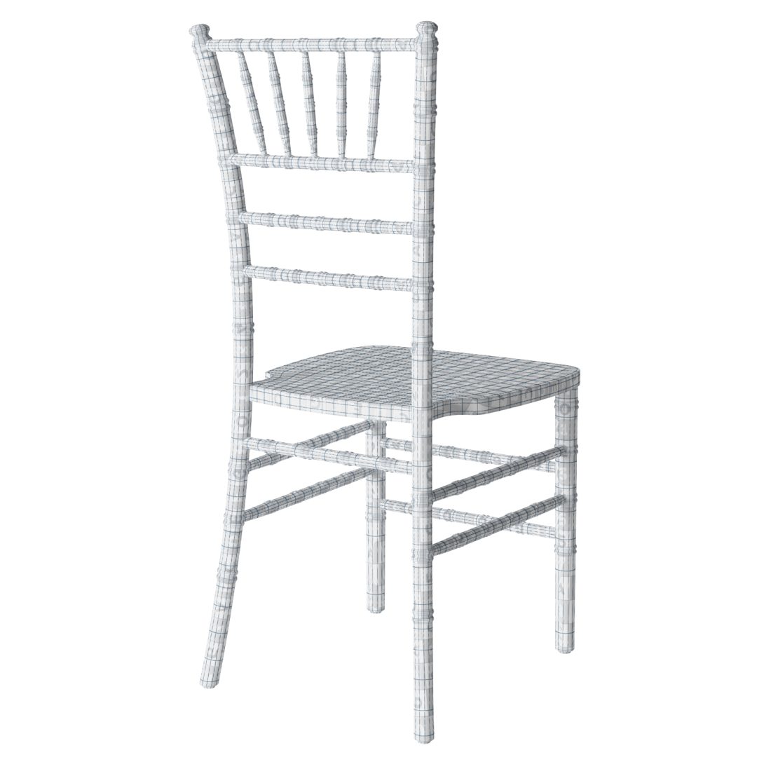 Chiavari Chair Crystal Ice 3D Model for VRay, Corona | CGMood