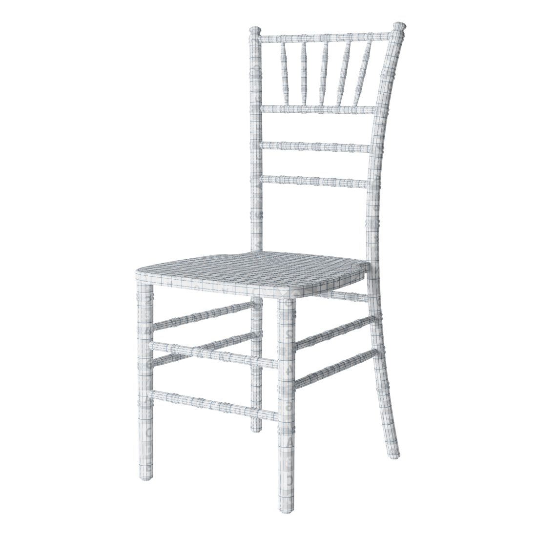 Chiavari Chair Crystal Ice 3D Model for VRay, Corona | CGMood