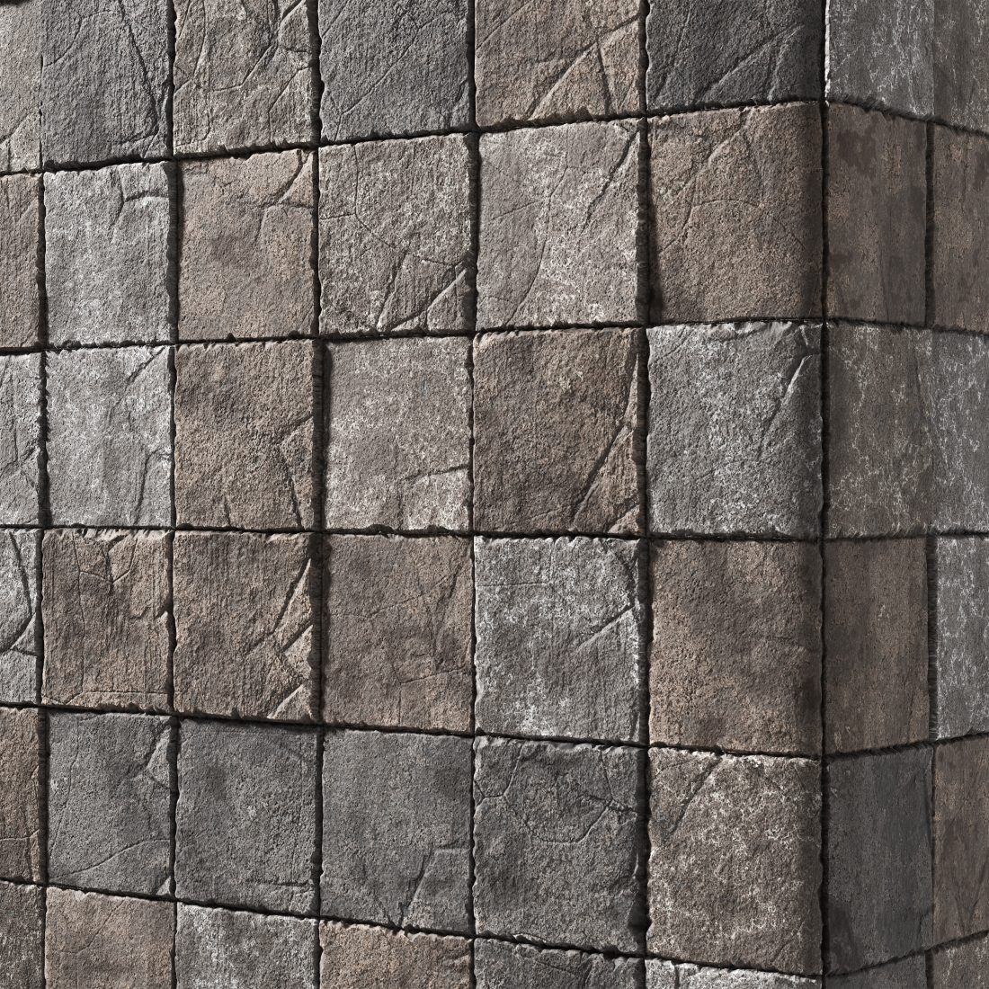 Seamless Tile Material 14 - 3D Model for VRay, Corona