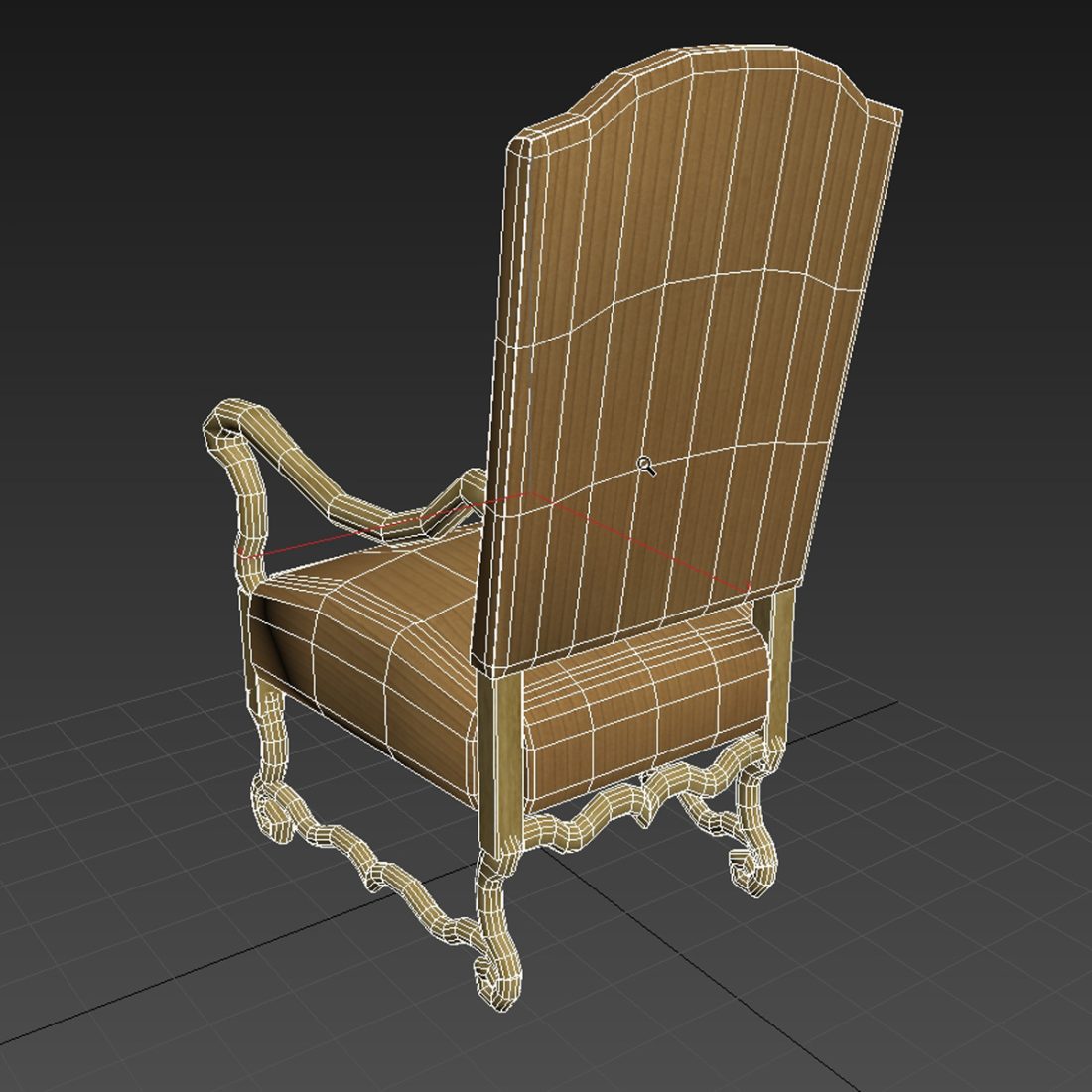 Custom Made Classic Chair 3D Model for Corona | CGMood