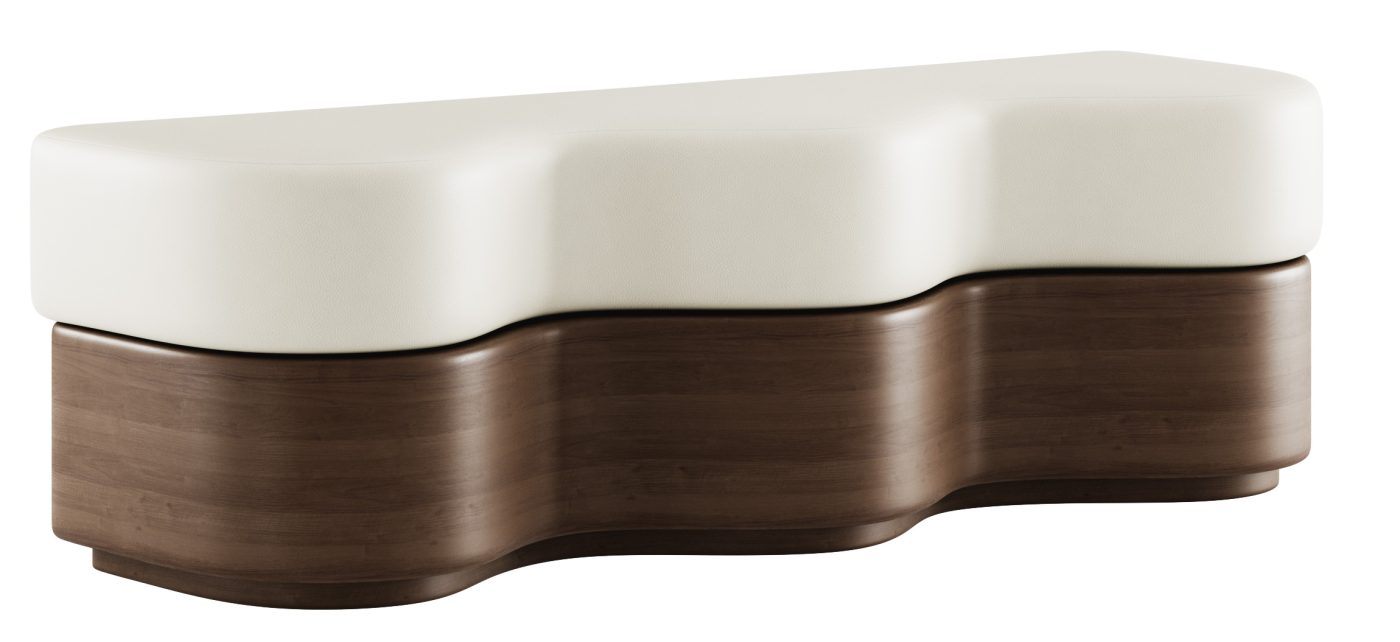 Triana Bench By En Gold - 3D Model for VRay