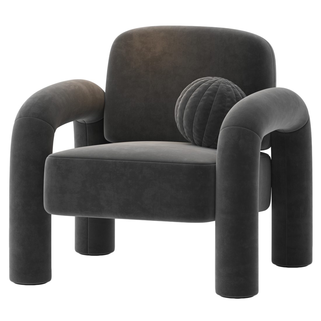 Amrane Armchair 3D Model for VRay, Corona | CGMood