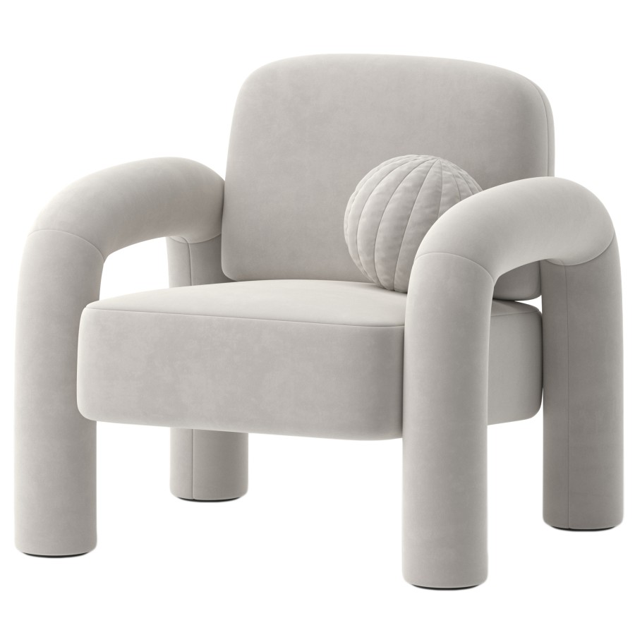 Amrane Armchair 3D Model for VRay, Corona | CGMood