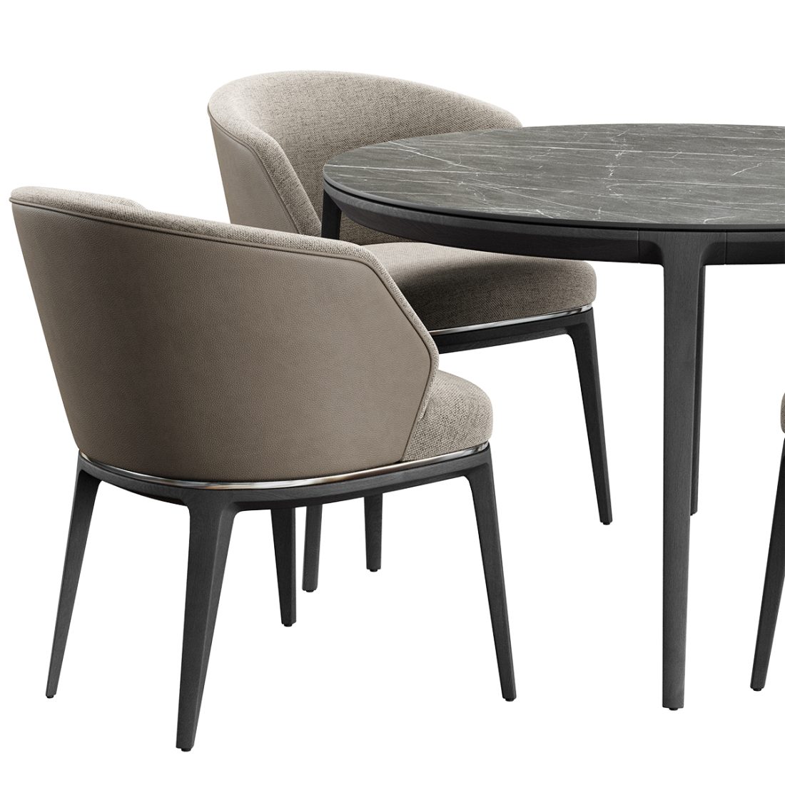 Chair Gest Konyshev Playground Modern Table - 3D Model for Corona