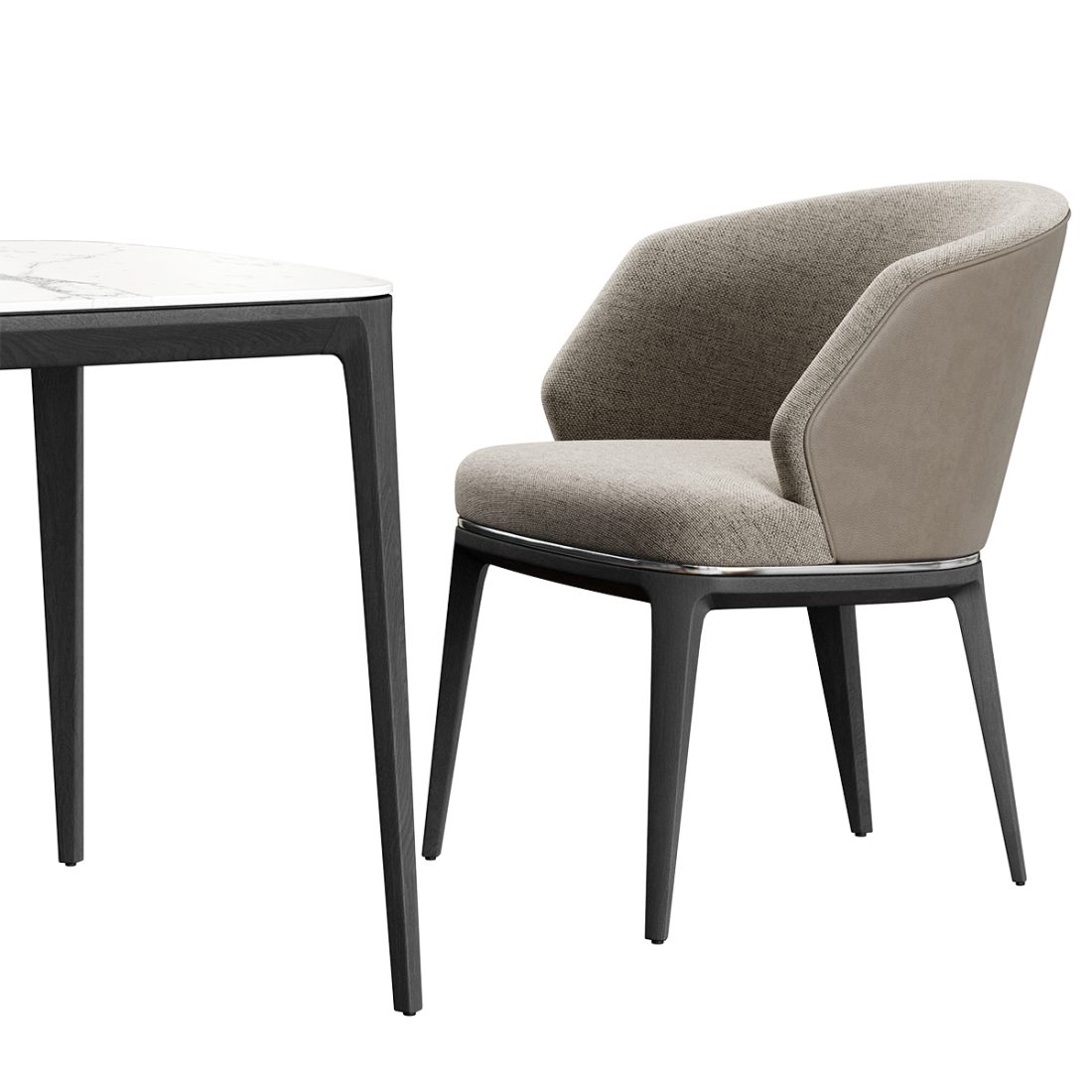 Chair Gest Konyshev Playground Modern Table - 3D Model for Corona