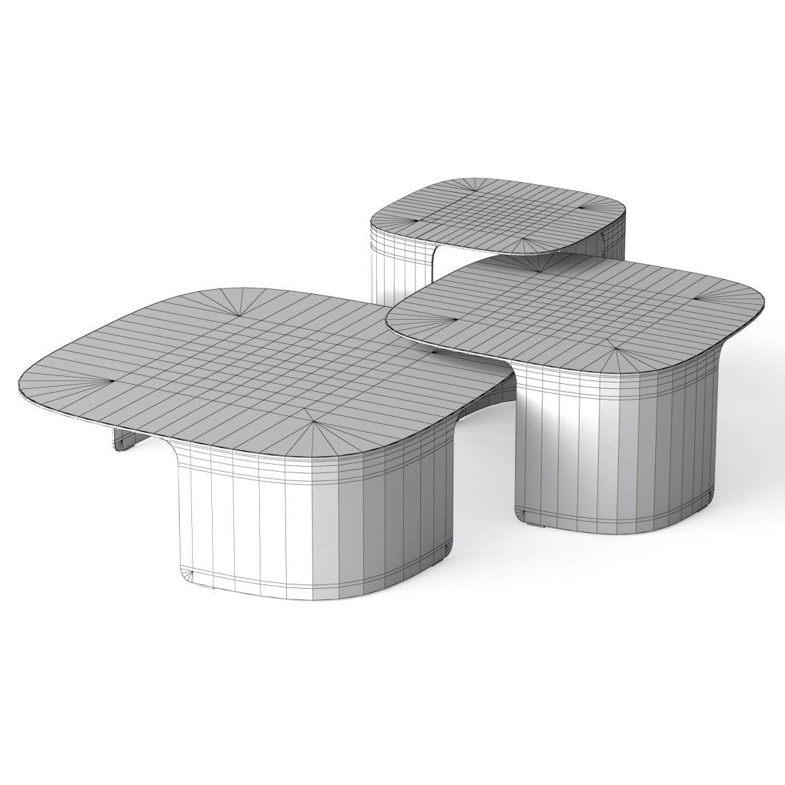 Davis Capas Tables 3D Model for VRay, Corona | CGMood