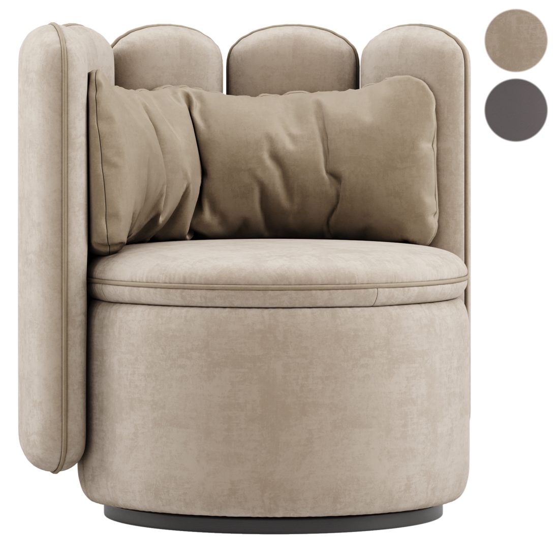 Ds 800 Armchair - Desede - 3D Model for Corona