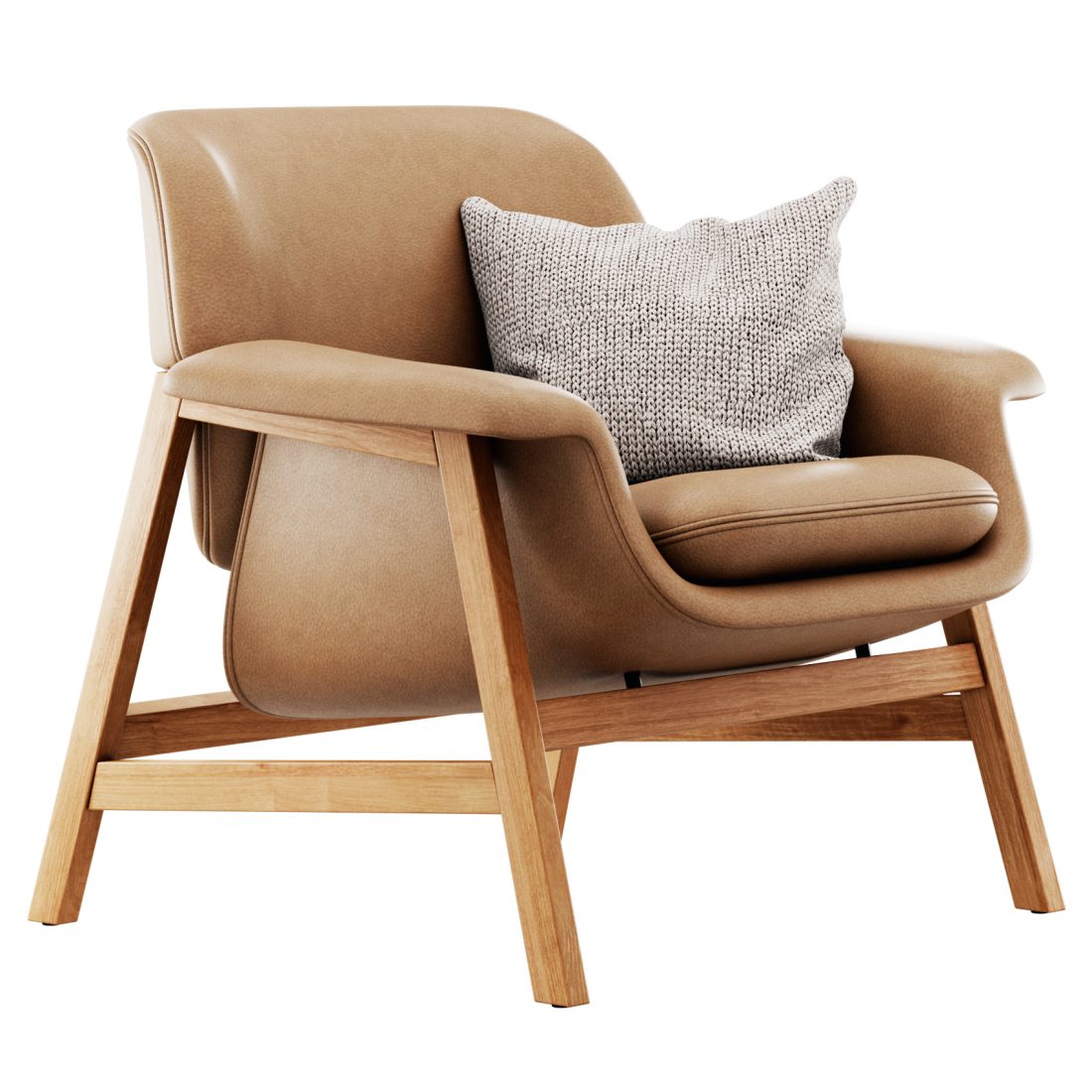 Agnese Armchair By Tacchini 3D Model for VRay | CGMood