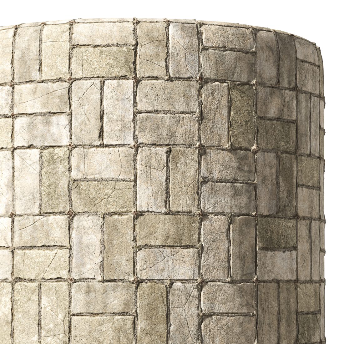 Seamless Tile Material 16 - 3D Model for VRay, Corona