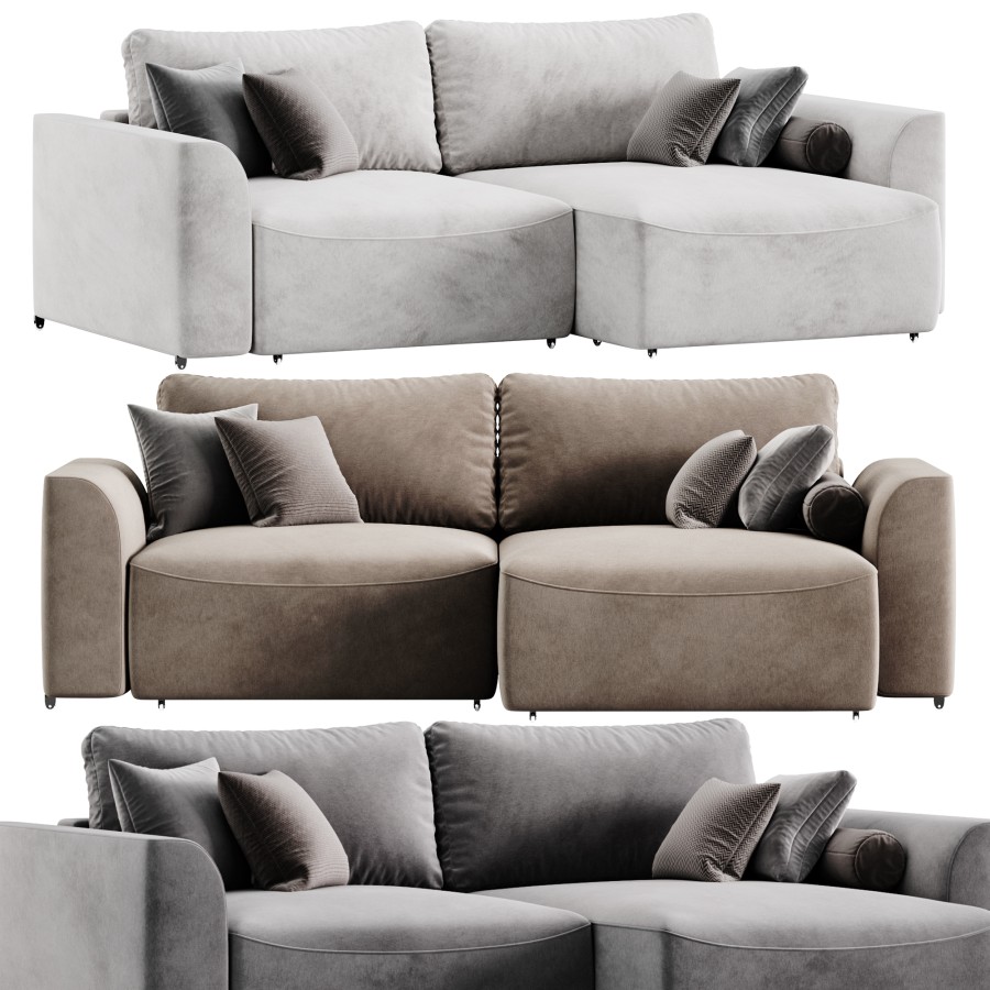 Napa Sofa By Divan Ru - 3D Model for Corona