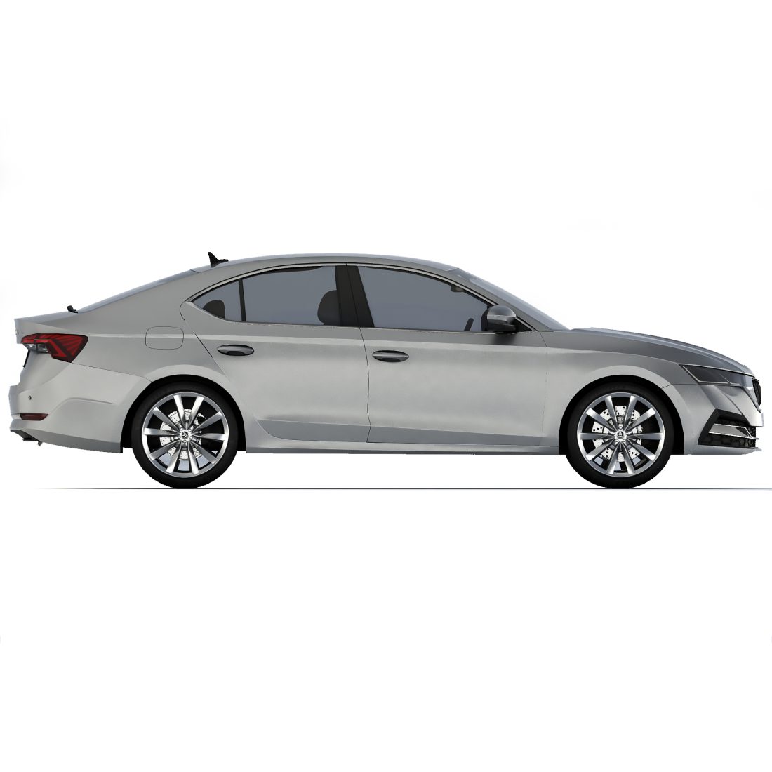 Skoda Octavia A8 2020 - 3D Model for VRay
