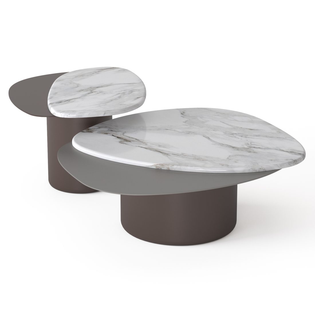 Natuzzi Splash Coffee Tables - 3D Model for FStorm, VRay, Corona