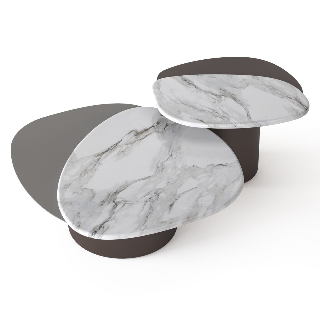Natuzzi Splash Coffee Tables - 3D Model for FStorm, VRay, Corona