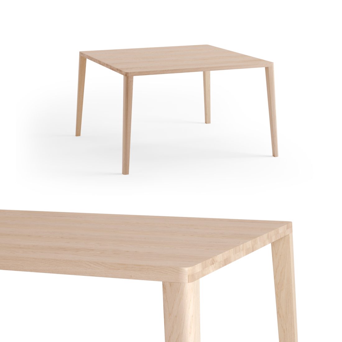 Bolia Dining Table Graceful - 3D Model for VRay, Corona