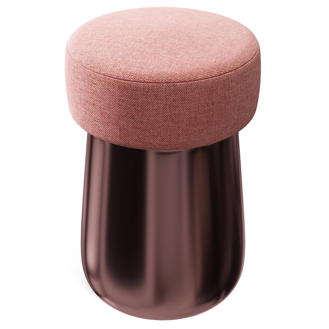 76 Chubby Glass Stool By Alain Gilles 3D Model for Corona | CGMood