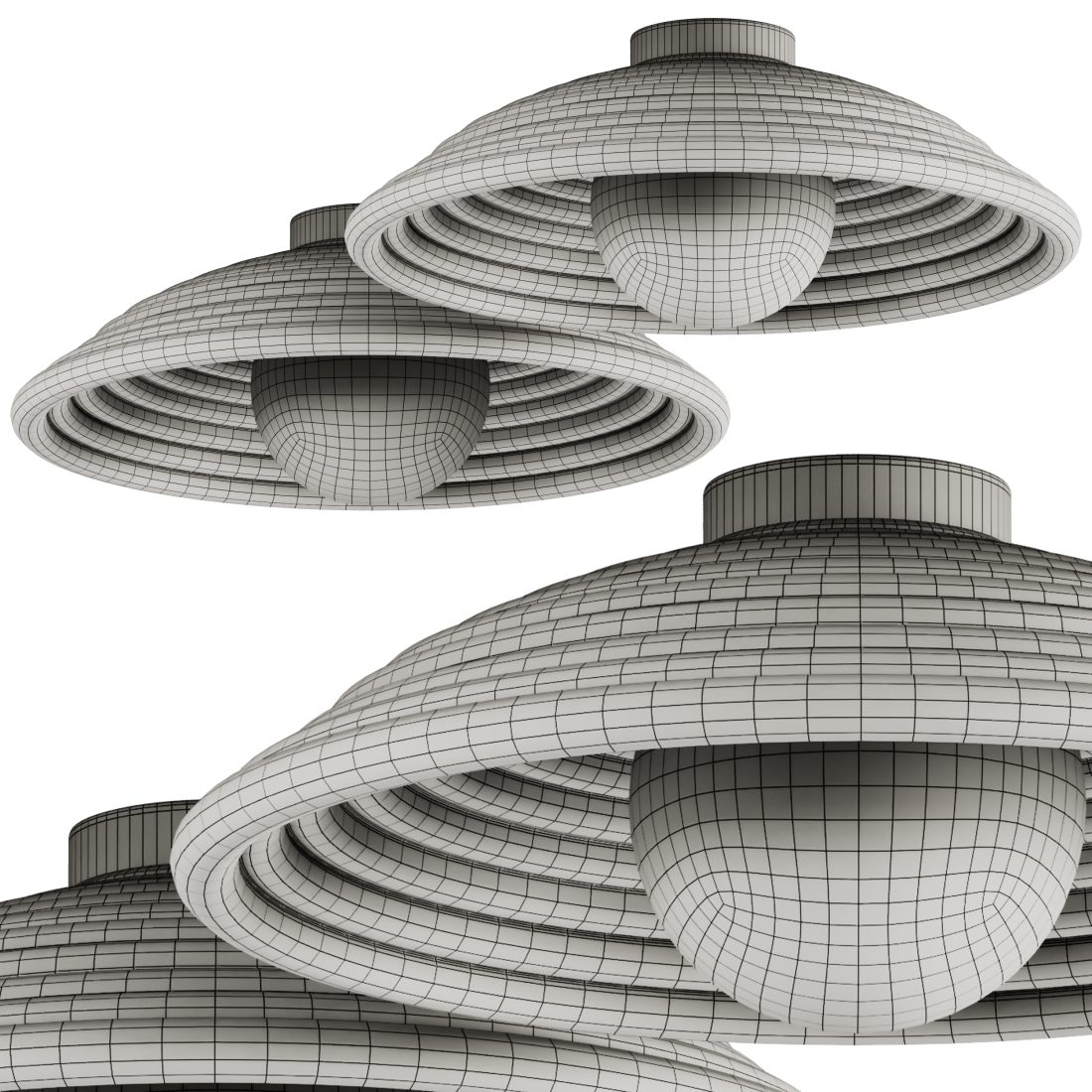 Randa Ceiling Lamp By Robin 3D Model for Corona | CGMood