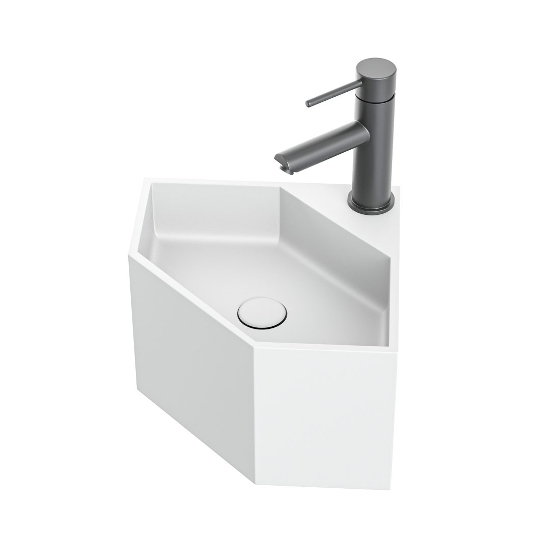 Opulent Corner Basin 3D Model for Corona | CGMood