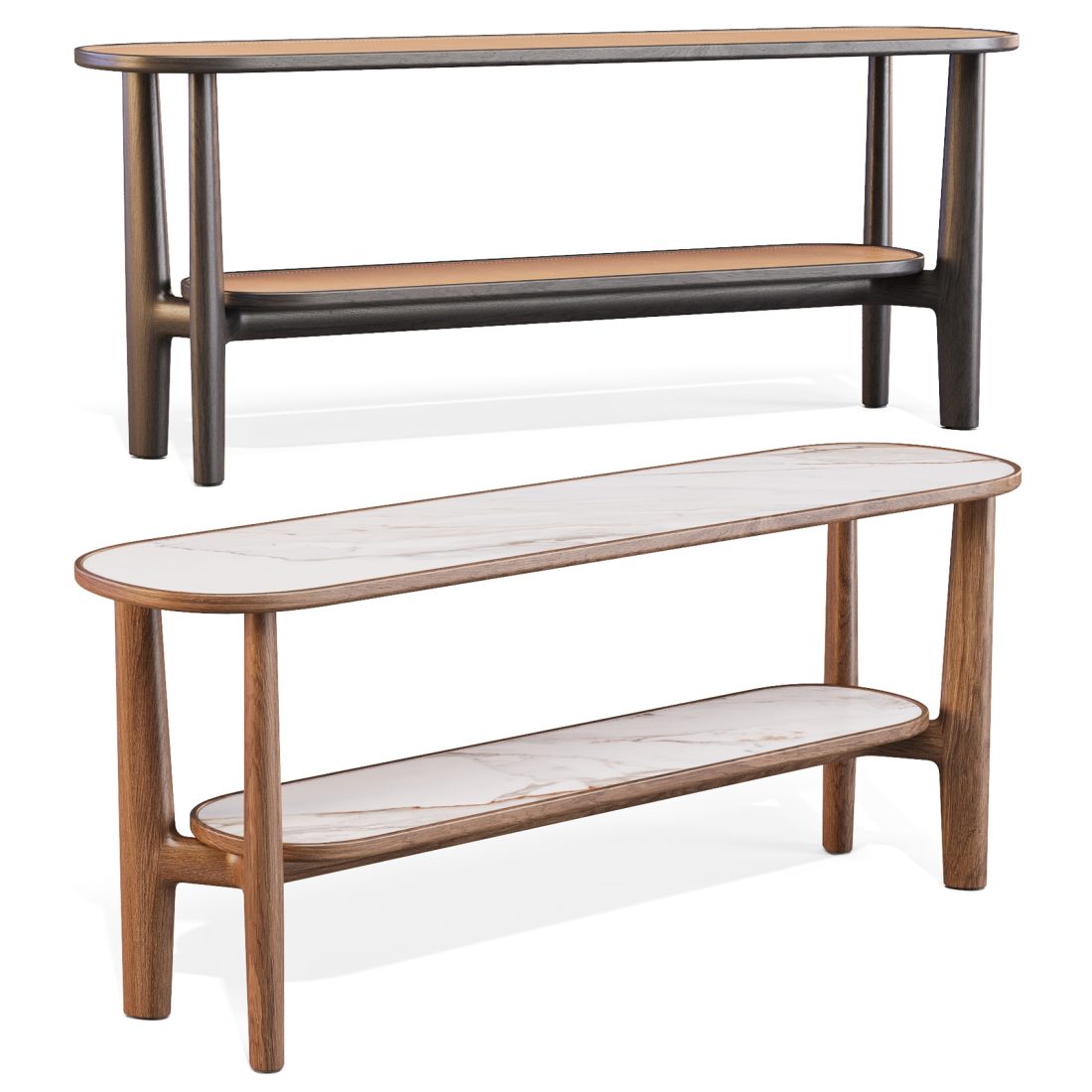 Porada: Rami - Console-BackSofa Tables - 3D Model for Corona