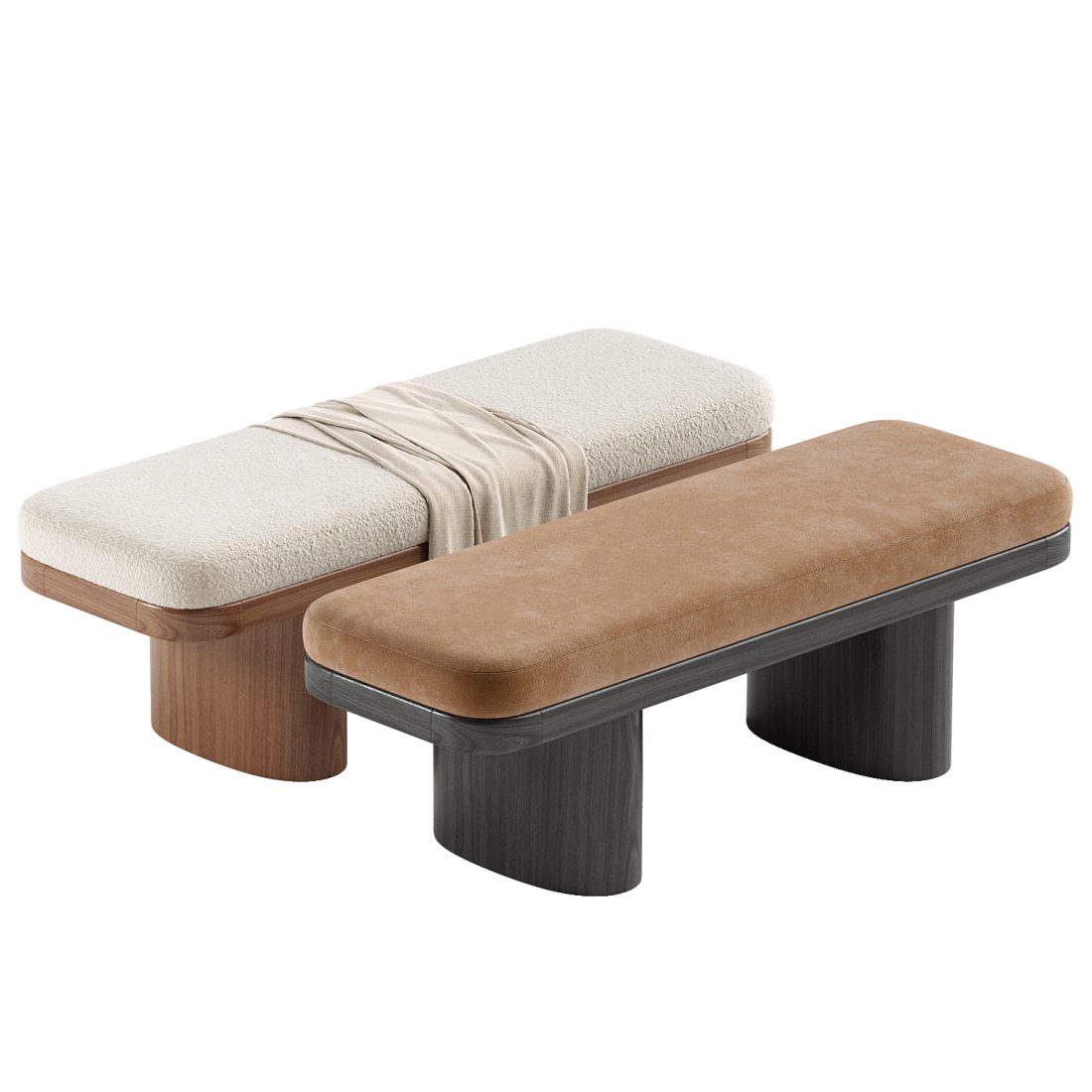 Ollie Bench - 3D Model for Corona