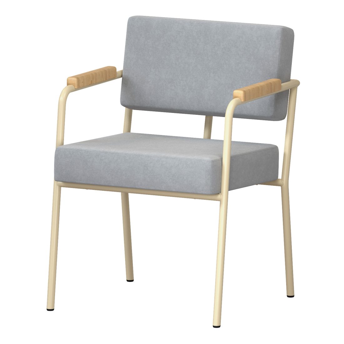 Fest Monday Dining Chair With Arms - 3D Model for VRay, Corona