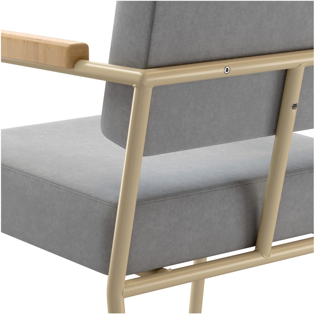 Fest Monday Dining Chair With Arms - 3D Model for VRay, Corona