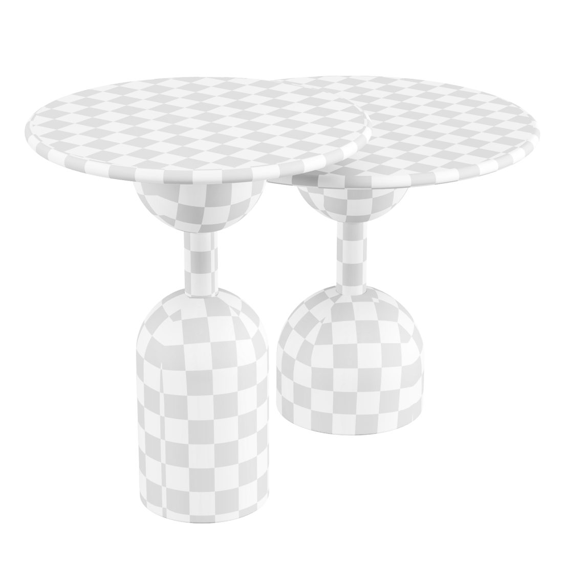 Formabruta: Baoba - Coffee And Side Tables Set 01 - 3D Model for Corona