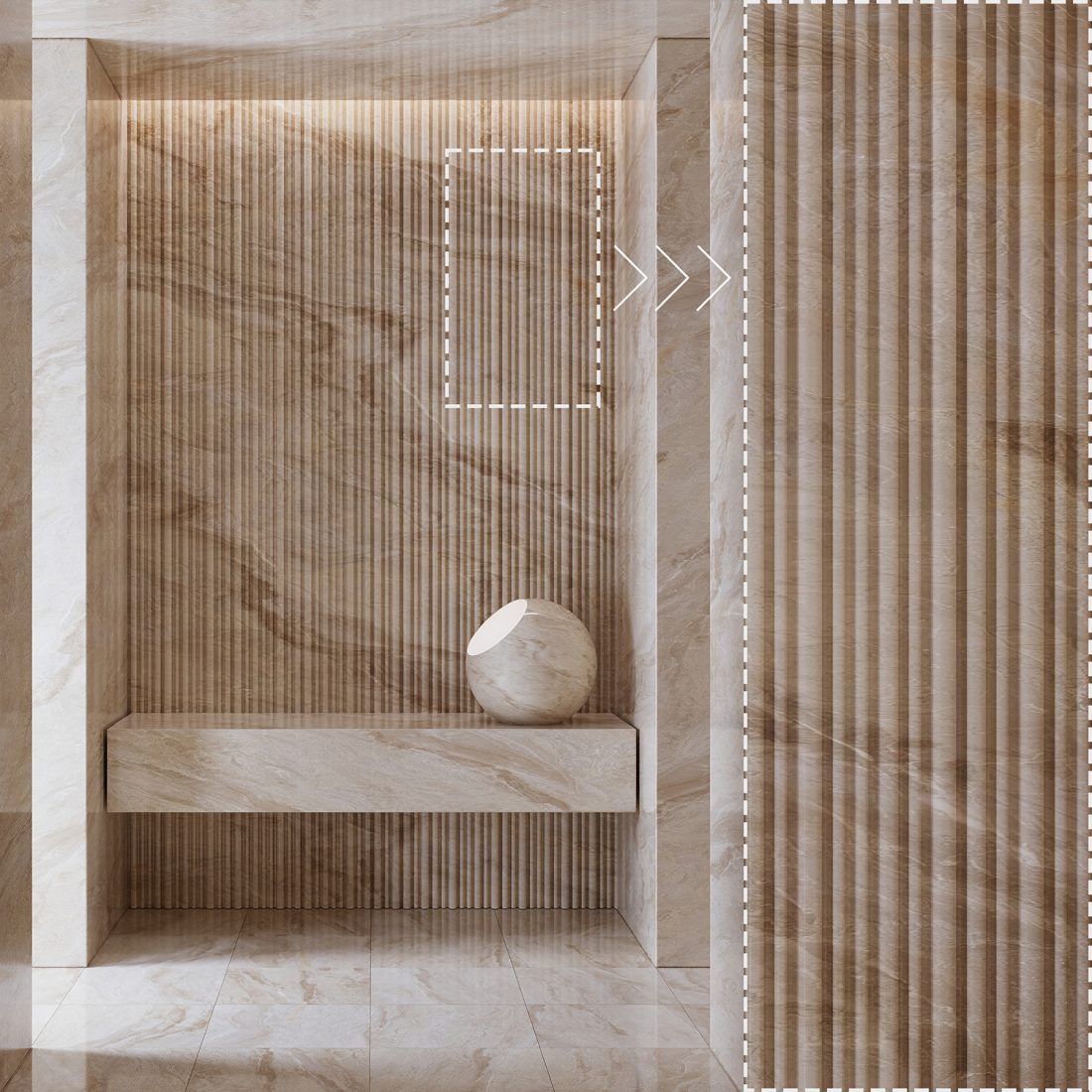 Marble Stone No285 Material for VRay, Corona | CGMood