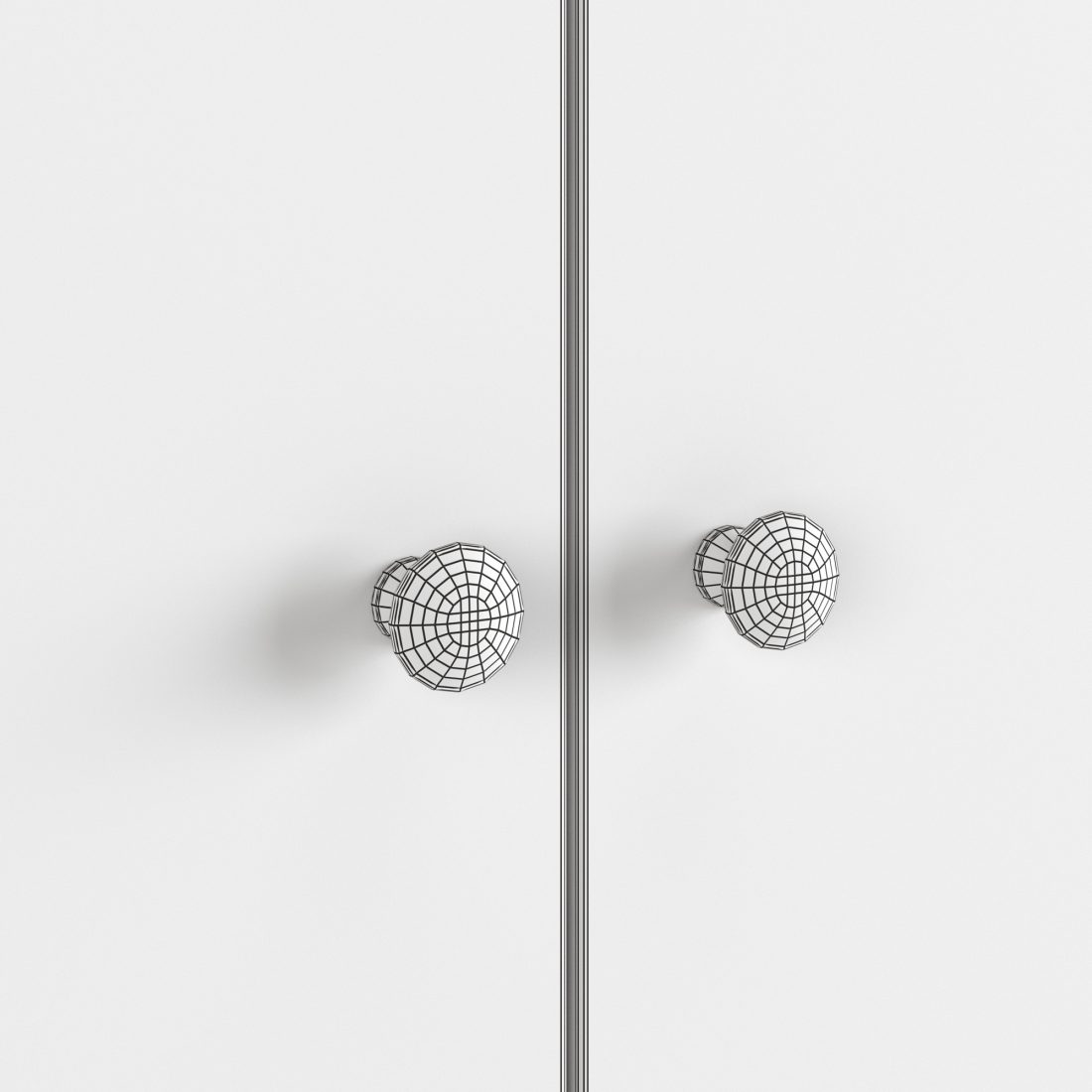Swing Armoire Darke 3D Model for VRay, Corona | CGMood