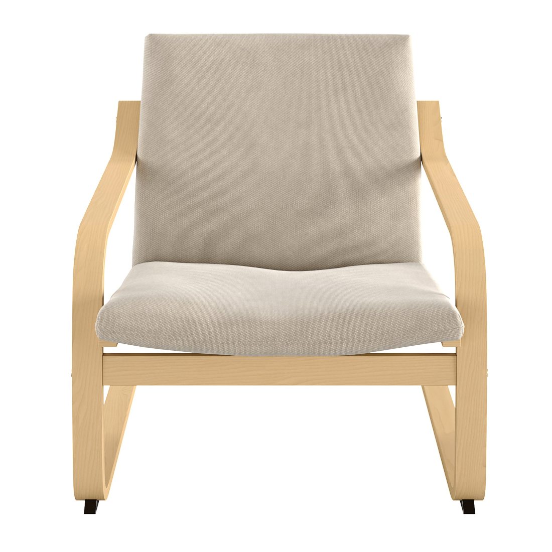 Ikea Poang Low Back Armchair 3D Model for VRay, Corona | CGMood