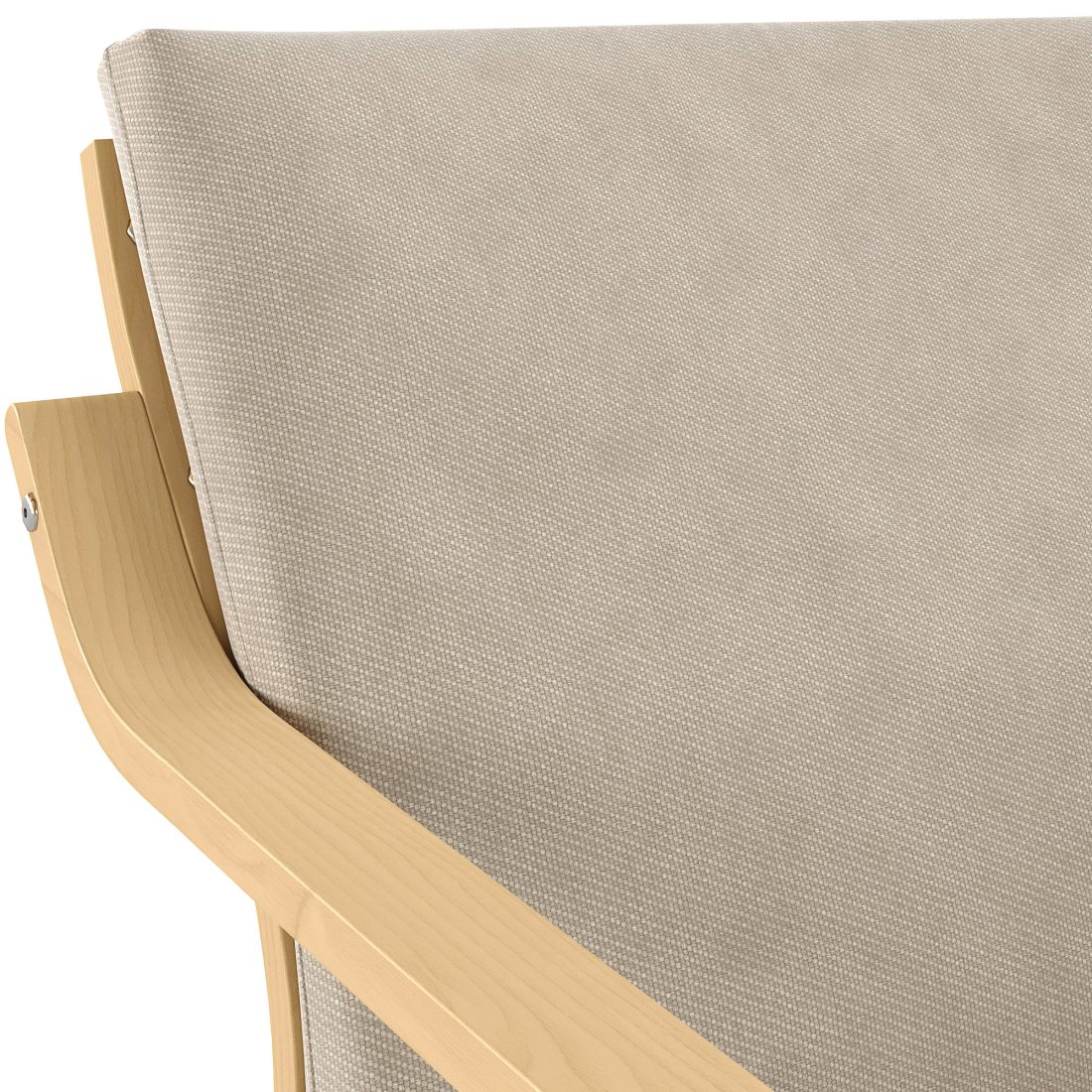 Ikea Poang Low Back Armchair 3D Model for VRay, Corona | CGMood
