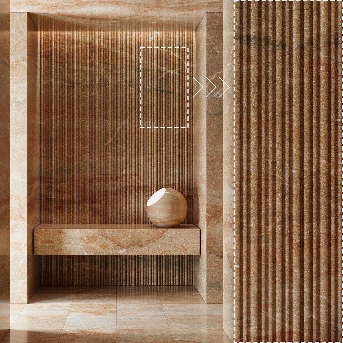 Marble Stone No297 Material for VRay, Corona | CGMood