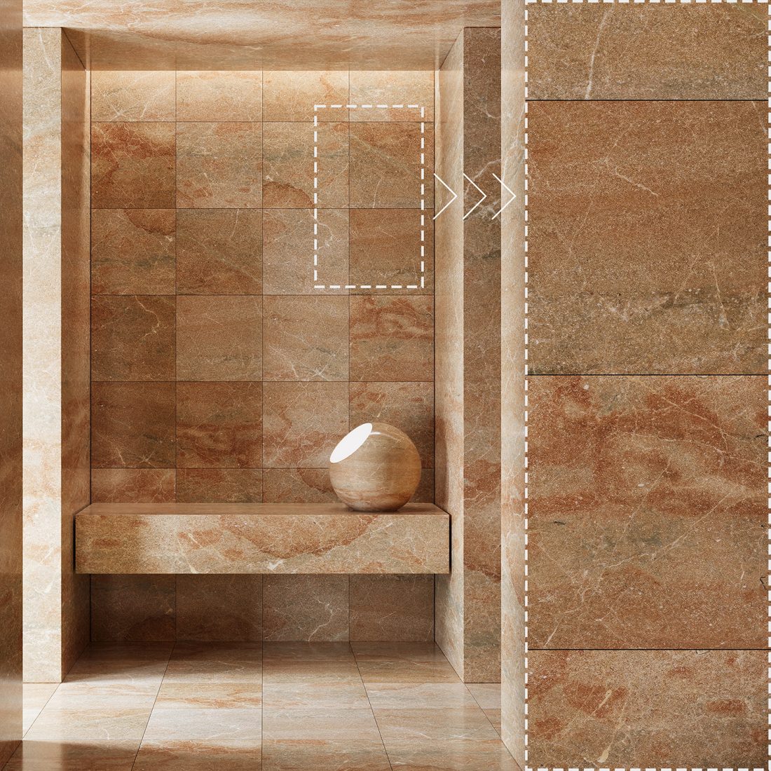 Marble Stone No297 Material for VRay, Corona | CGMood