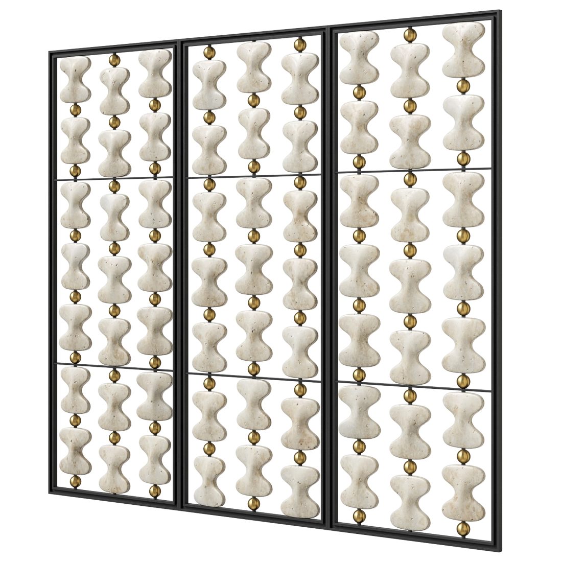 Decorative Room Divider By Galerie Glustin 3D Model for VRay, Corona ...