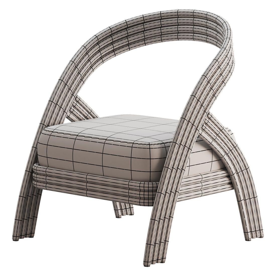Ida Armchair 3D Model for VRay, Corona | CGMood