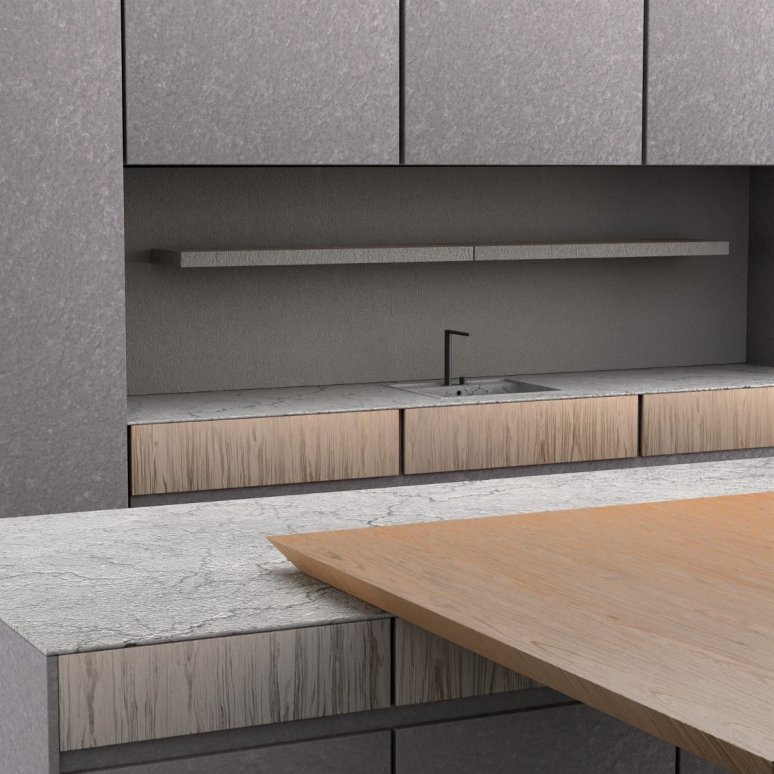 Kitchen 3D Model for VRay, Corona | CGMood