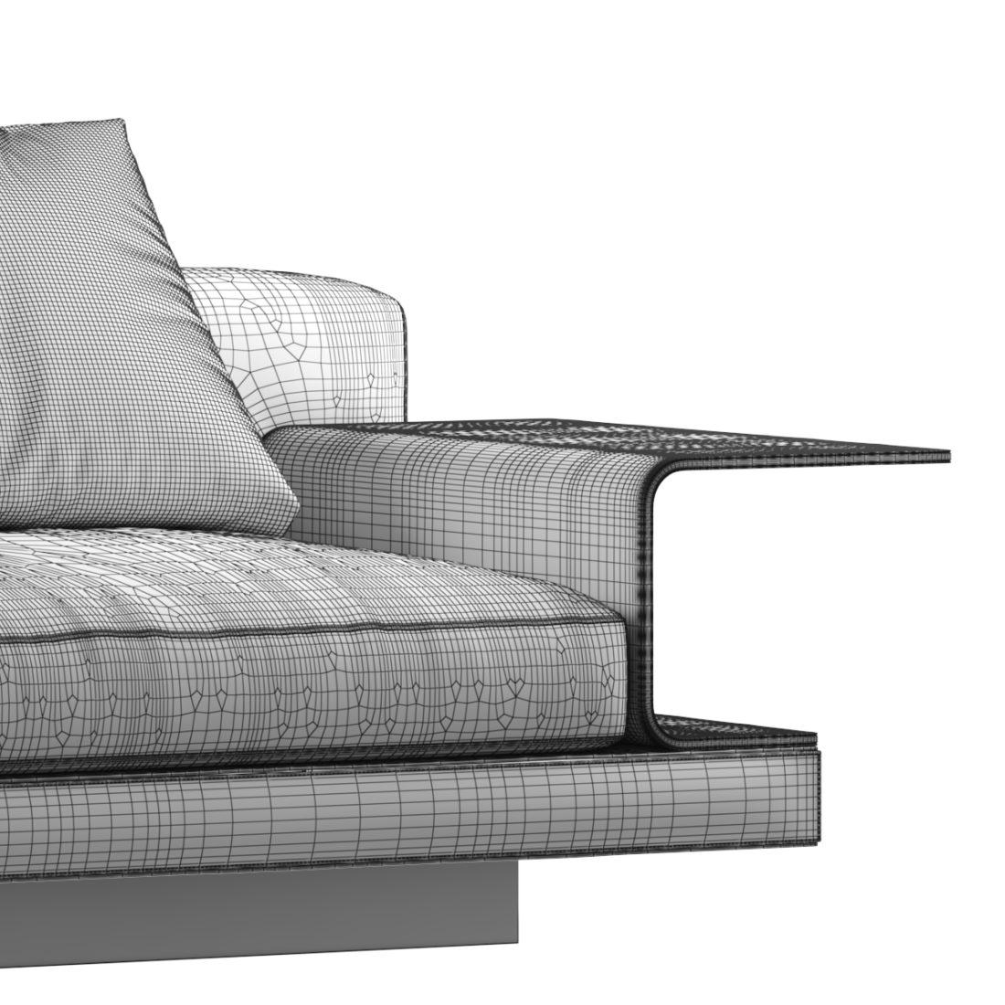 Minotti Connery Sofa 3D Model for VRay | CGMood