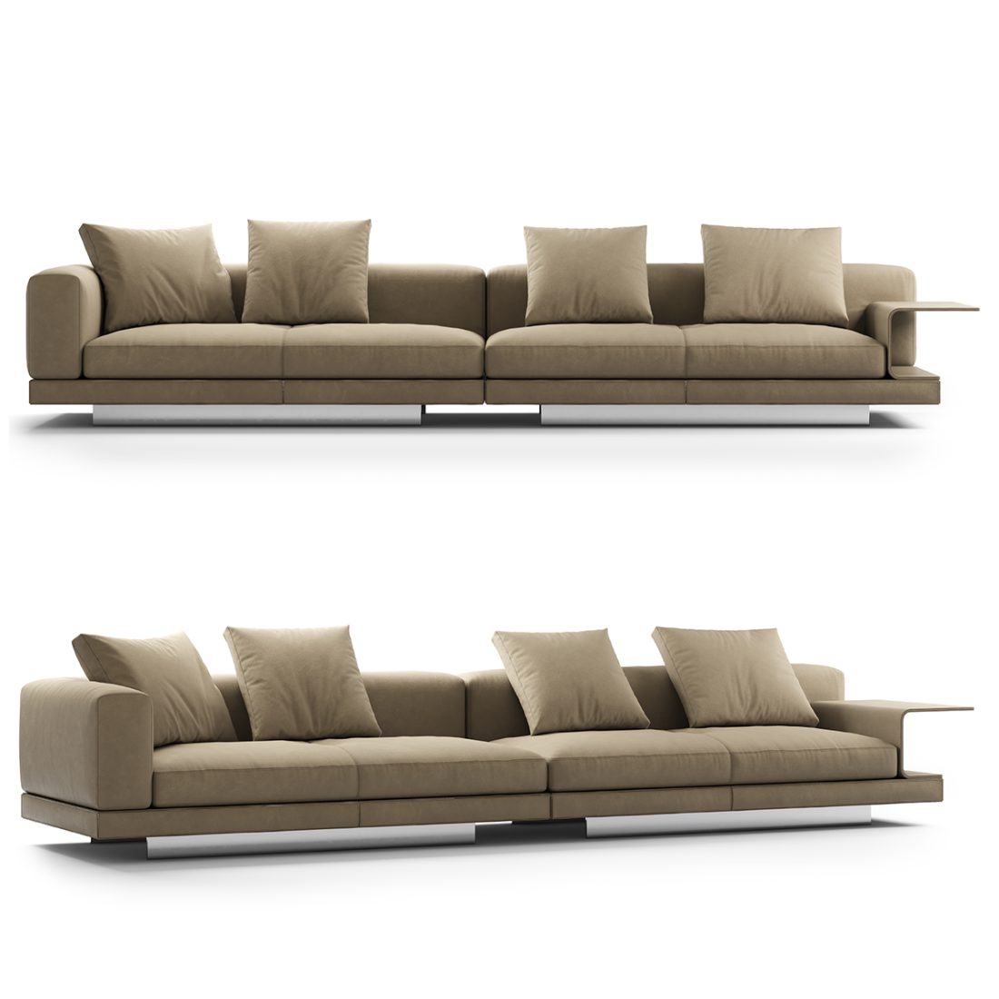 Minotti Connery Sofa 3D Model for VRay | CGMood