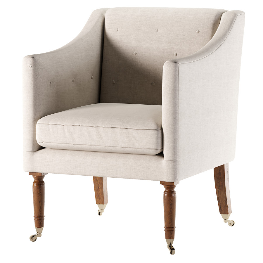 Library Chair - 3D Model for Corona