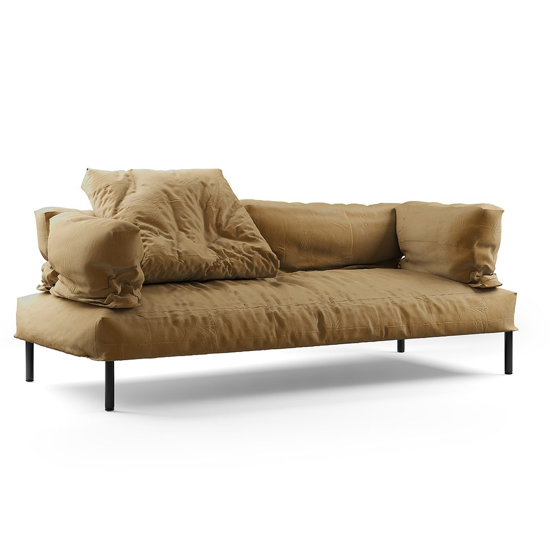 Conzzepp Squishy Sofa A 3D Model for VRay | CGMood